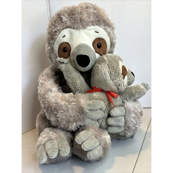 GANZ | Toys | Get Your Hands On A Ganz Mama Baby Sloth Hugging Holding ...